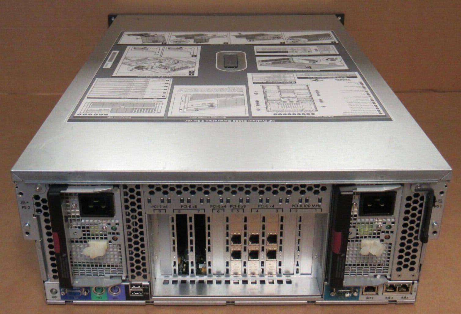 HP Proliant DL585 G2 4x AMD Dual Core CCB6F 2 6GHz 16 DIMM Slot 8-Bay ...