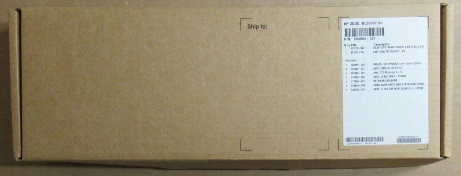 HP Proliant DL585 G2 4x AMD Dual Core CCB6F 2 6GHz 16 DIMM Slot 8-Bay ...