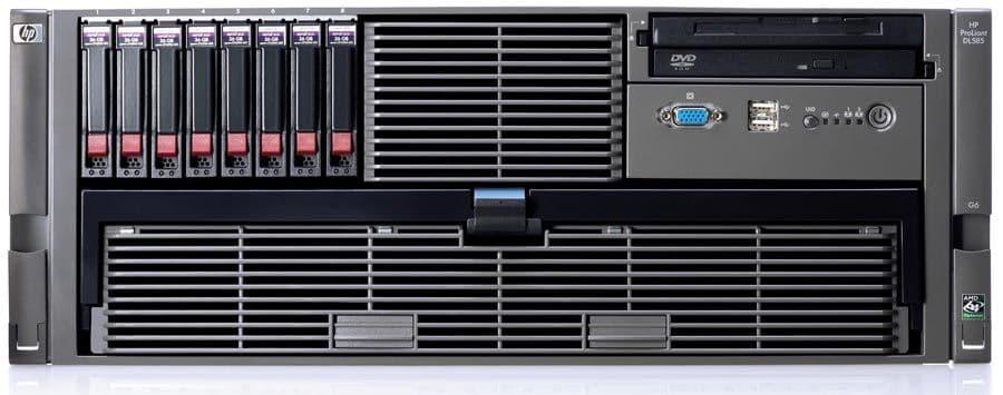 HP ProLiant DL585 G6 4 x Six-6-Core 24 cores 2 4Ghz 128GB 2U Rack Mount ...