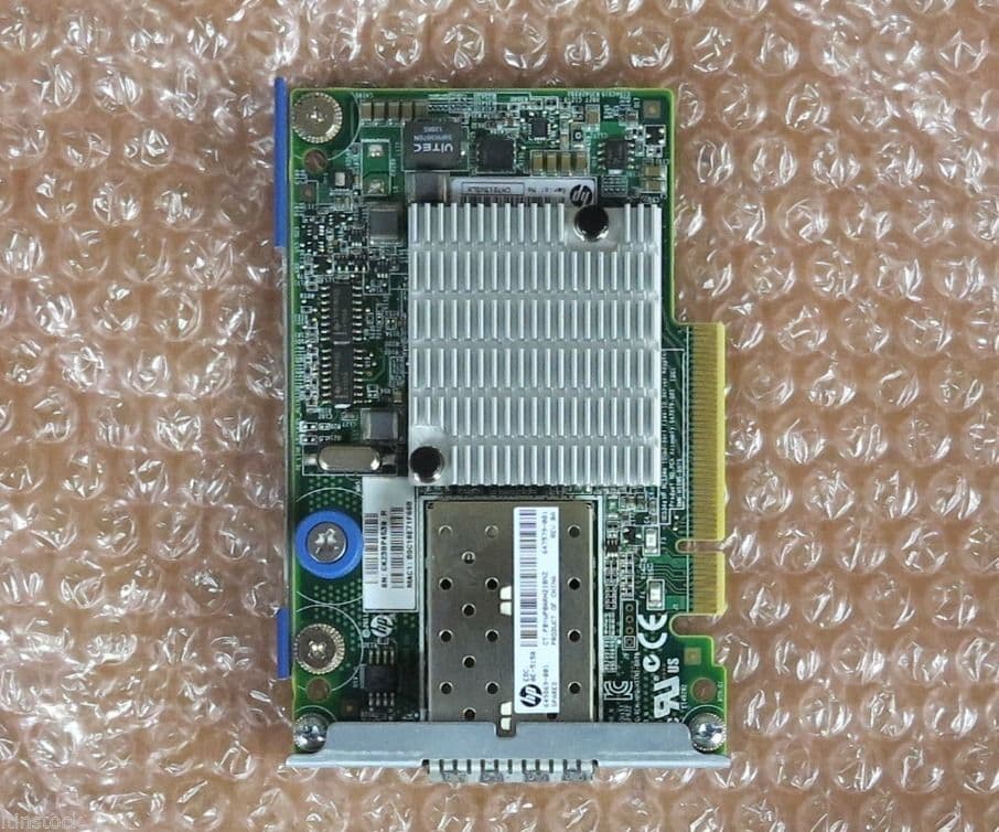 HP Proliant Gen8 530FLR-SFP 2-Port 10Gb 10GbE Ethernet 647581-B21 ...
