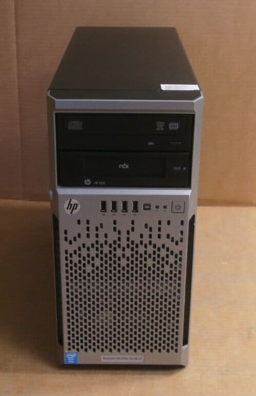 HP ProLiant ML310e Gen8 G8 v2 4C E3-1220v3 1GB RAM 8x 2 5" HDD Bay ...