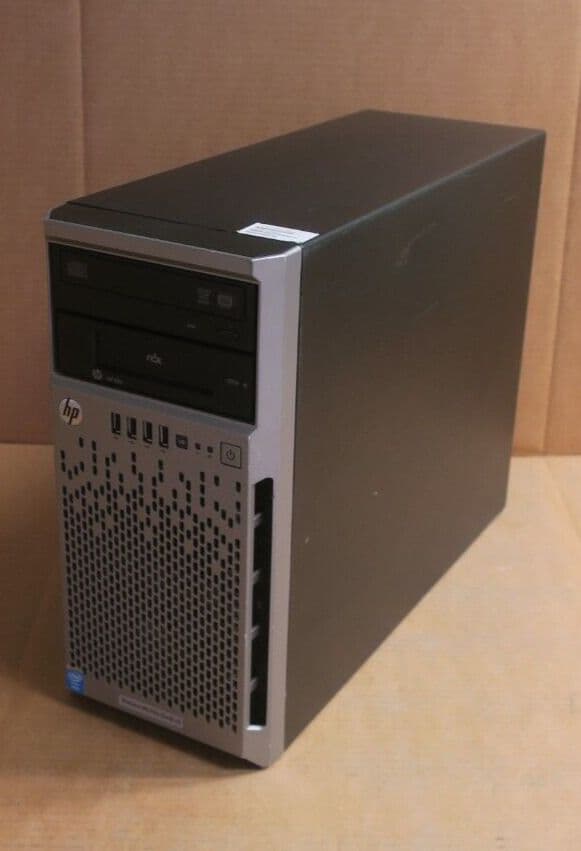 HP ProLiant ML310e Gen8 G8 v2 4C E3-1220v3 1GB RAM 8x 2 5" HDD Bay ...