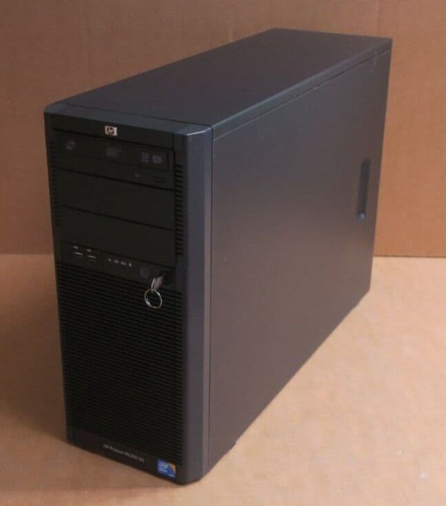 HP Proliant ML330 Gen6 4C E5506 32GB Ram 2x 1TB 2x 250GB HDD 4-Bay ...