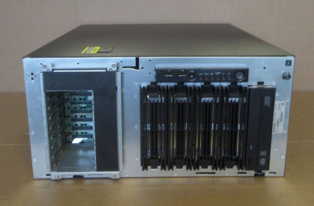 HP Proliant ML350 G6 2x Intel Xeon Quad Core E5606 2 13GHz 96GB Ram Tower Server