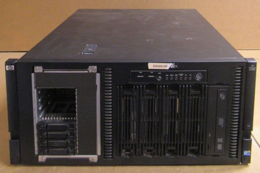 HP Proliant ML350 G6 Intel Xeon 4-Core E5504 2Ghz 24GB Ram 8x SAS Bays ...