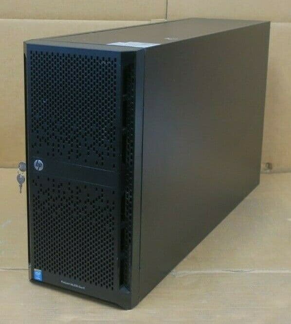 HP Proliant ML350 G9 GEN9 6C E5-2620v3 16GB Ram 4x 300GB 8x 2 5" Tower ...