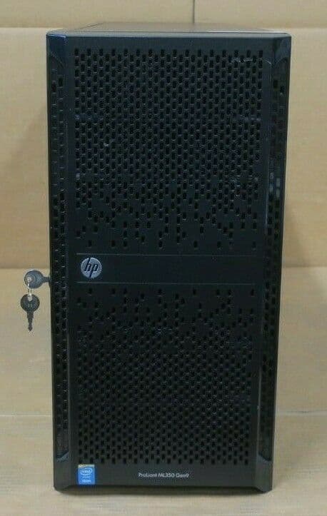 HP Proliant ML350 G9 GEN9 6C E5-2620v3 16GB Ram 4x 300GB 8x 2 5" Tower ...