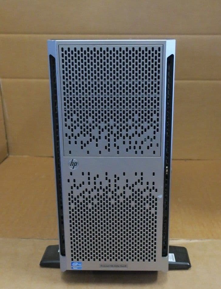 HP Proliant ML350e G8 Intel 4 Core E5-2407 2 2Ghz 32GB Tower Server ...