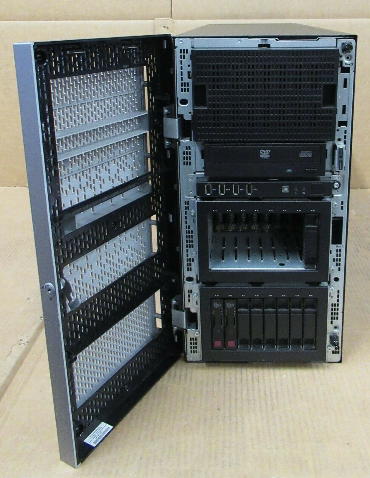 HP ProLiant ML350p G8 1x 6C E5-2620 24GB Ram 292GB HDD 2x PSU RAID ...