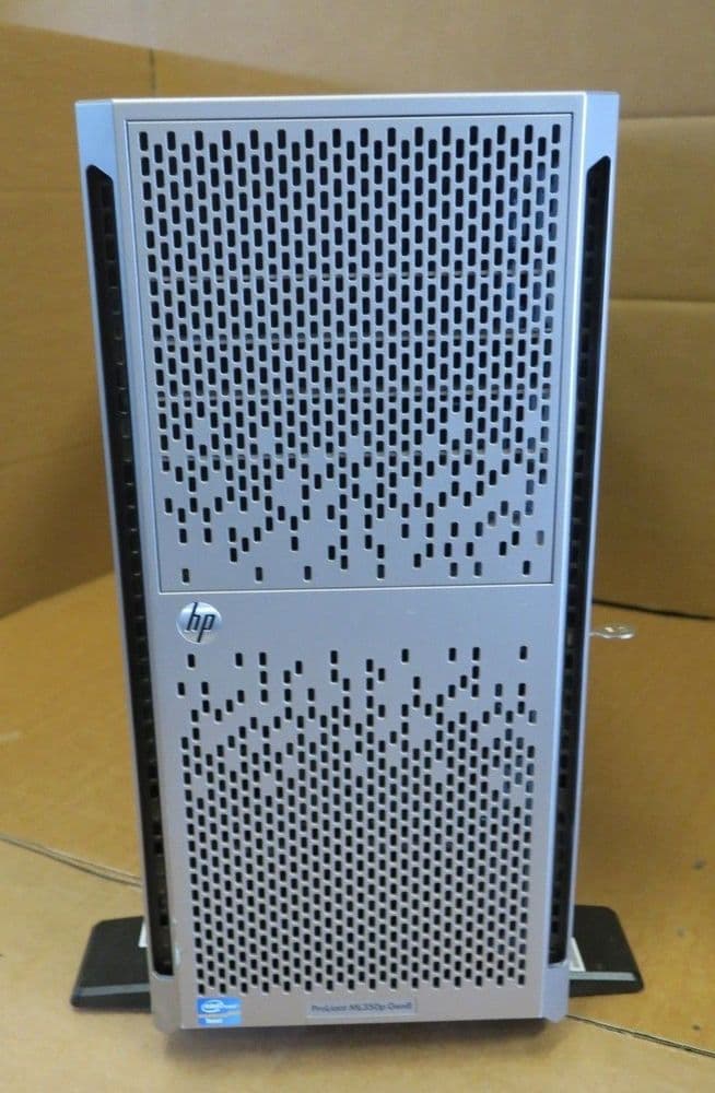 HP Proliant ML350p G8 6 Core E5-2620 2Ghz 32GB 5x 146Gb Tower Server ...