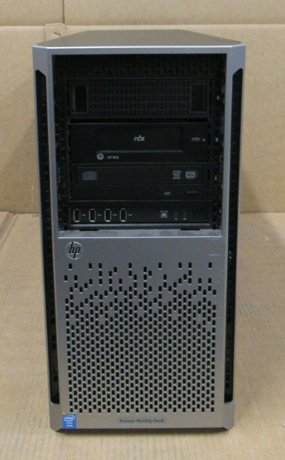 HP ProLiant ML350p G8 6C E5-2630v2 2 6GHz 8GB Ram 8x 2 5" Bay RDX Tower ...
