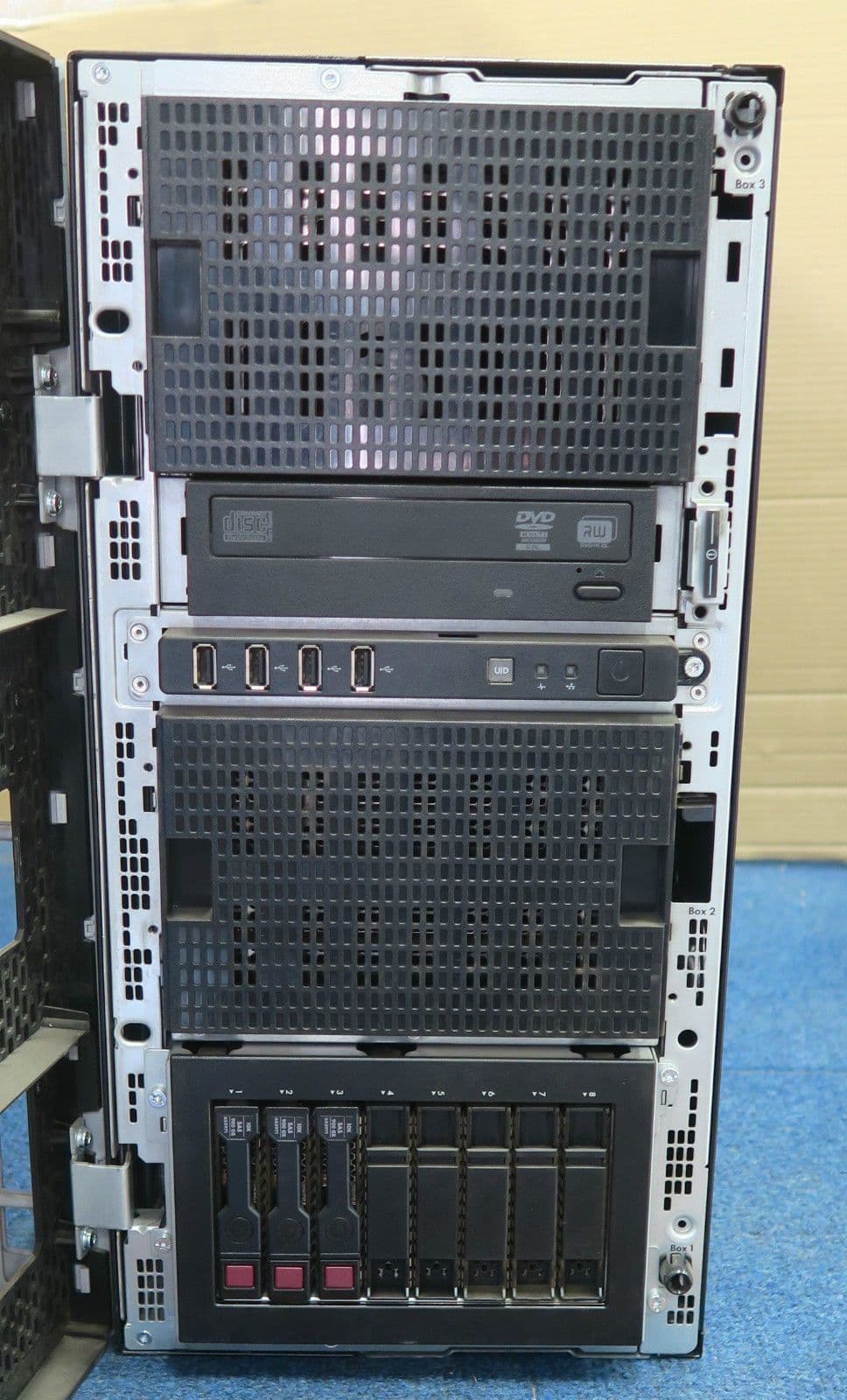 HP Proliant ML350p G8 - Xeon E5-2609 2 40GHz 36GB 3 x 900GB 10K SAS ...