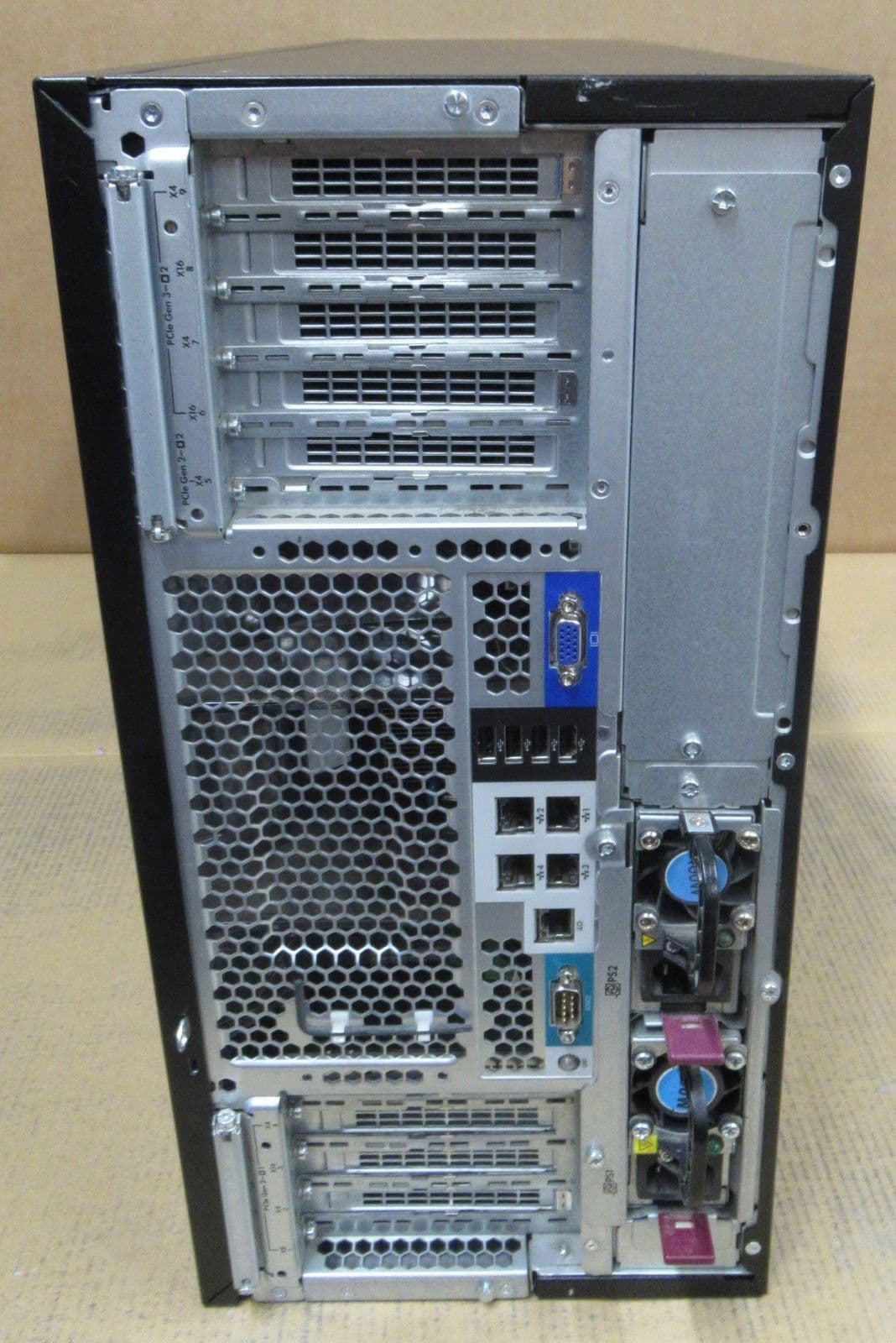 HP Proliant ML350p GEN8 2x Xeon 6-Core E5-2620 2GHz 730GB 20GB Ram ...