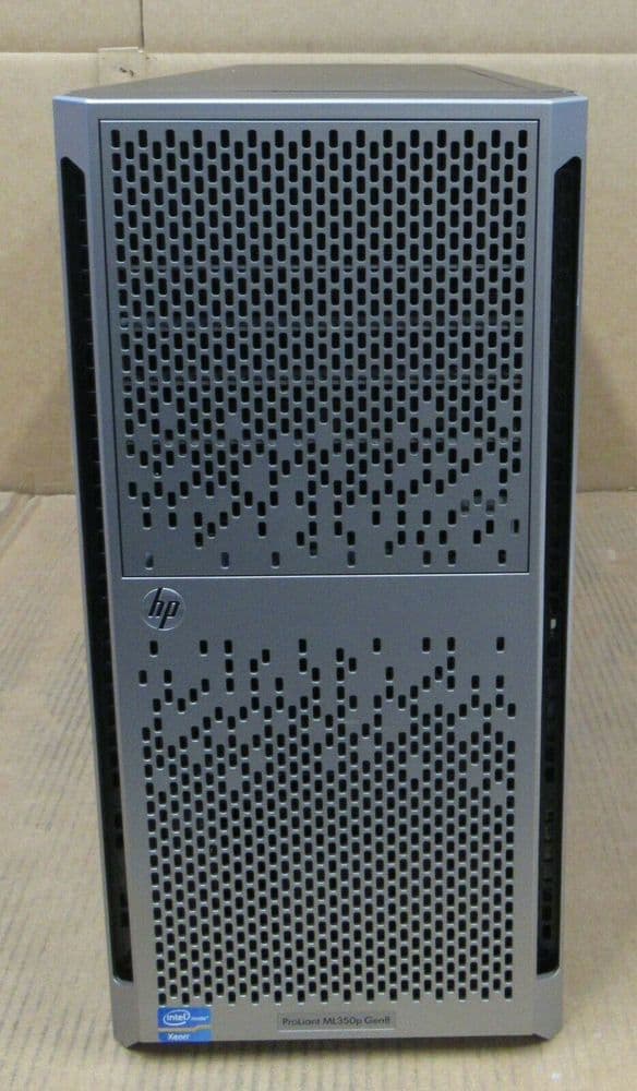 HP Proliant ML350p Gen8 4Core E5-2609 2 4GHz 8GB Ram 12x 3 5" Bay Tower ...