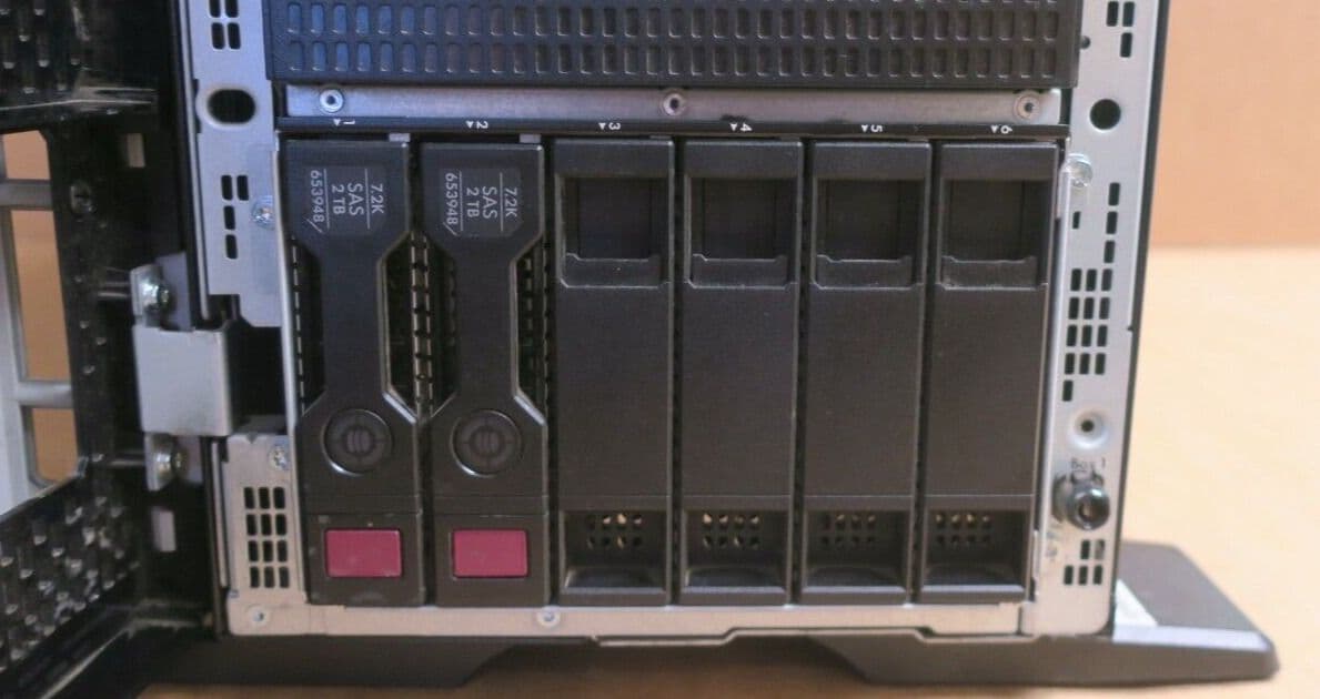 HP Proliant ML350p Gen8 G8 4-Core E5-2609 20GB Ram 2x 2TB HDD 6-Bay ...