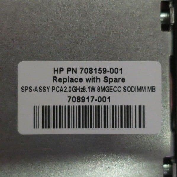 HP ProLiant Moonshot Atom S1260 Dual Core 2GHz 8GB Ram 500GB HDD Cartridge