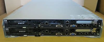 HP ProLiant z6000 2U 2 NODE chassis 2 x SL165z G7 Servers 48 CPU CORES ...