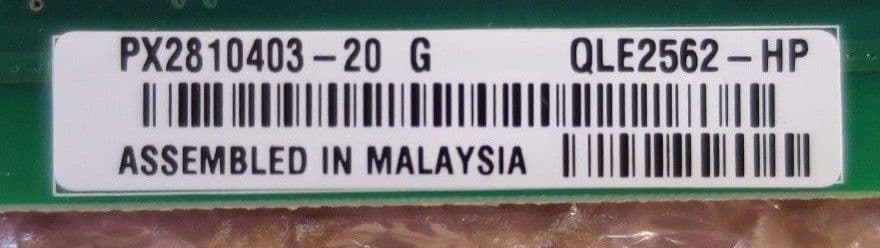 HP Qlogic 82Q QLE2562 PCI-E 8GB Dual Fibre HBA AJ764A 489191-001 2x SFP