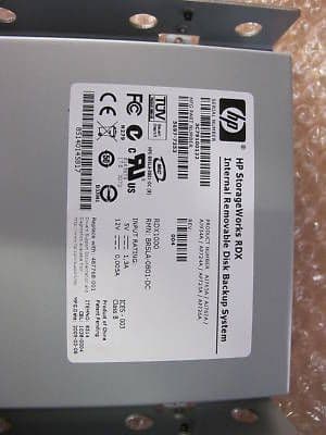 HP RDX Internal 500 GB Removable Back-up Drive 5 25