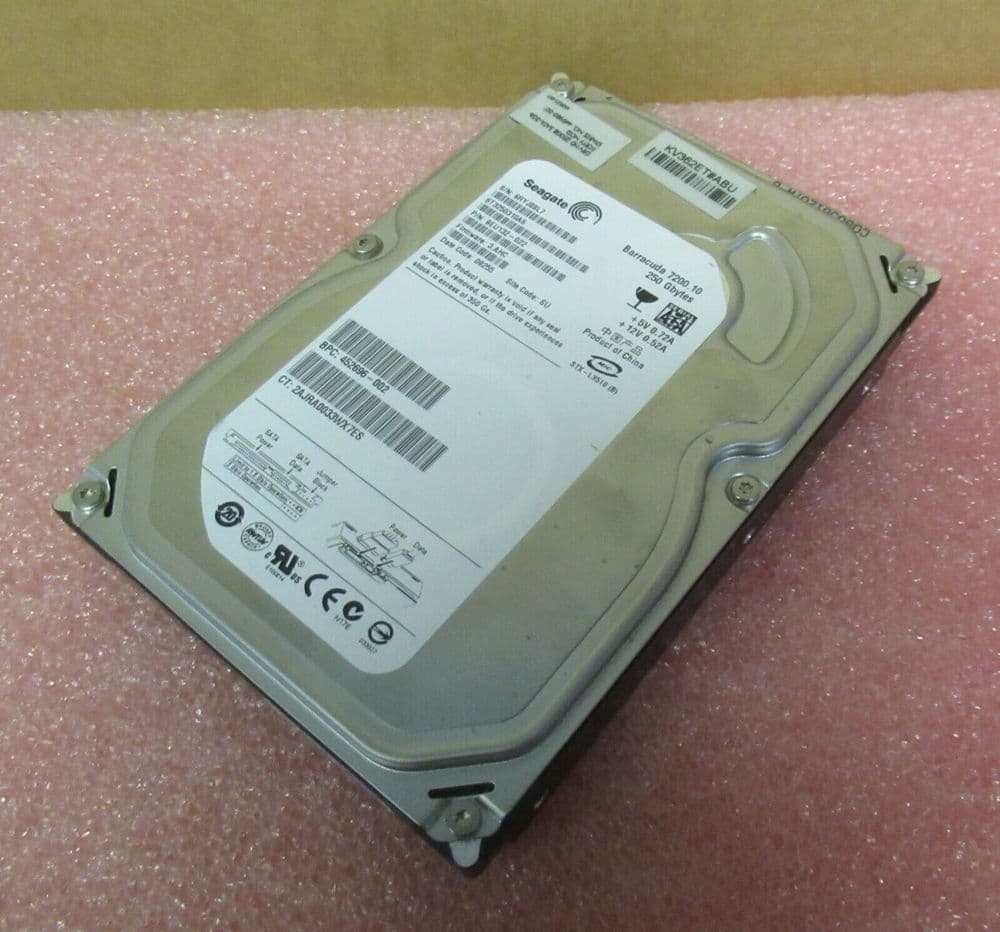 HP Seagate Barracuda 250GB 3 5" SATA 3GB/s 7 2K 8MB HDD 449980-001 ...