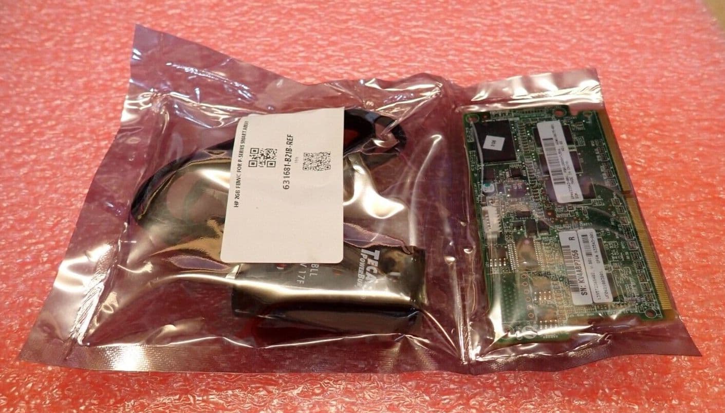 HP Smart Array P-Series 2GB Flash-Backed Write Cache FBWC 633543-001 ...