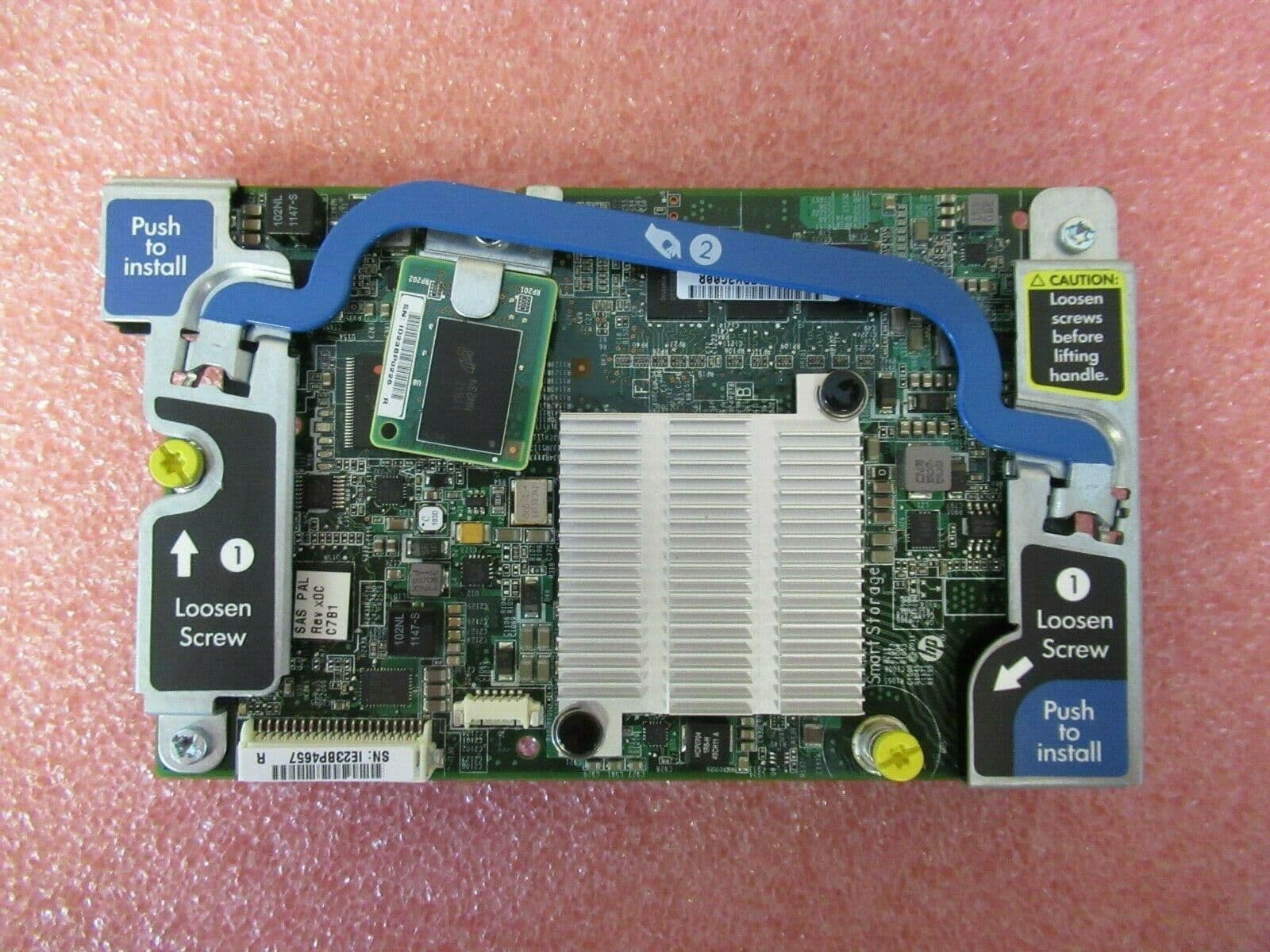 HP Smart Array P220i 512MB SAS 6GB/s PCI-E x4 Raid Controller Batt ...