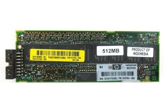 HP Smart Array P400 RAID 512MB Battery Backed Cache Memory Module ...