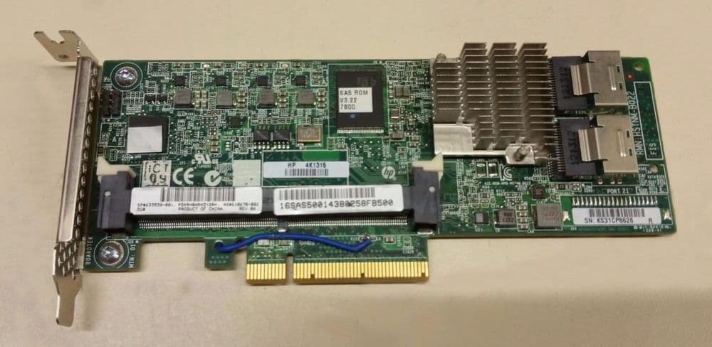 HP Smart Array P420 6Gb/s PCI-E x8 SAS Raid Controller 610670-002 ...
