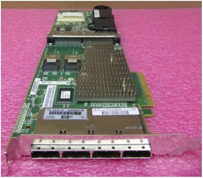 HP Smart Array P812 PCI-e x8 SAS 1GB Cache RAID Controller 487204-B21 ...