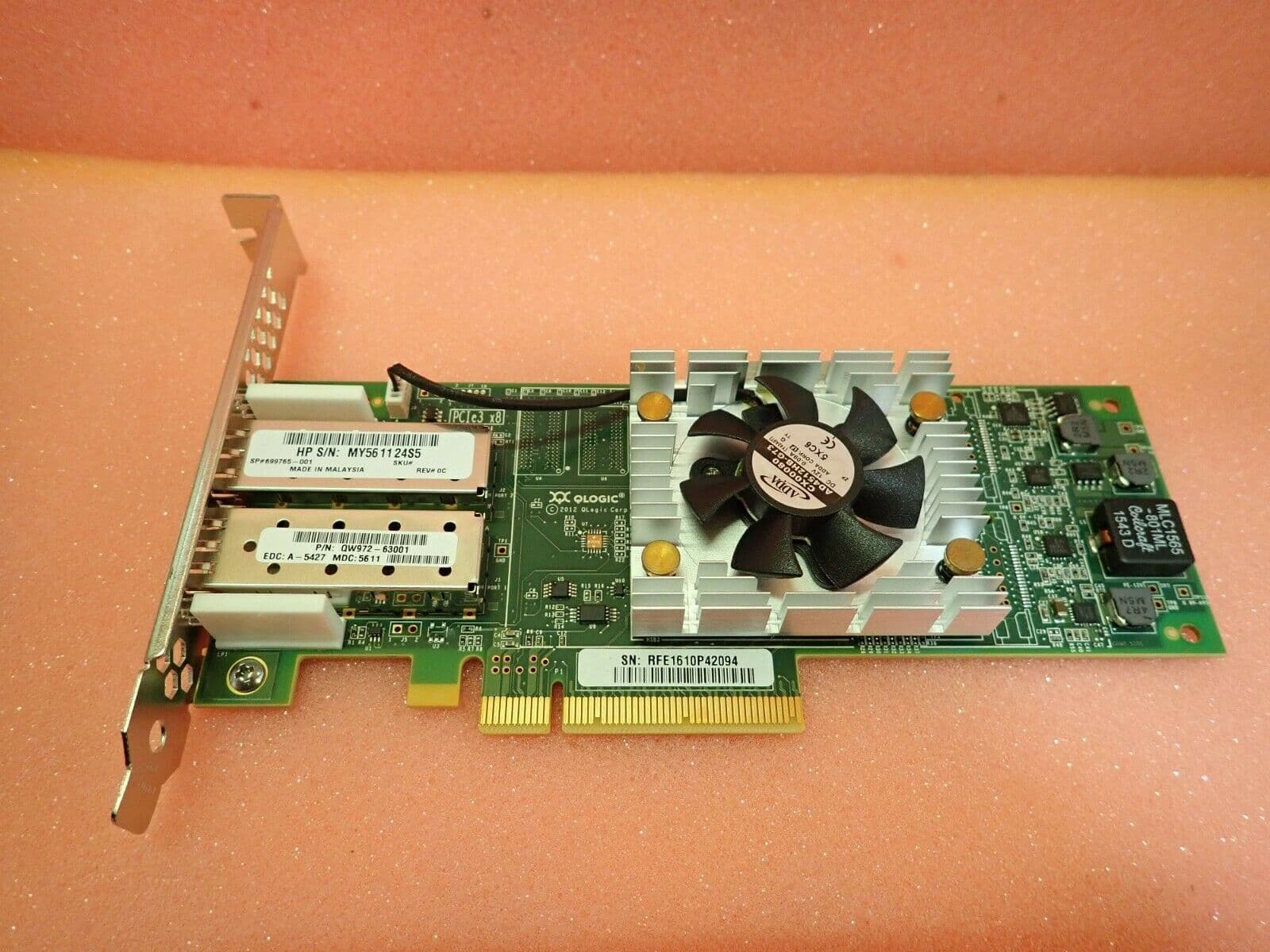 HP SN1000Q QLE2662 Dual Port 16Gb FC Server HBA QW972A QW972-63001 ...
