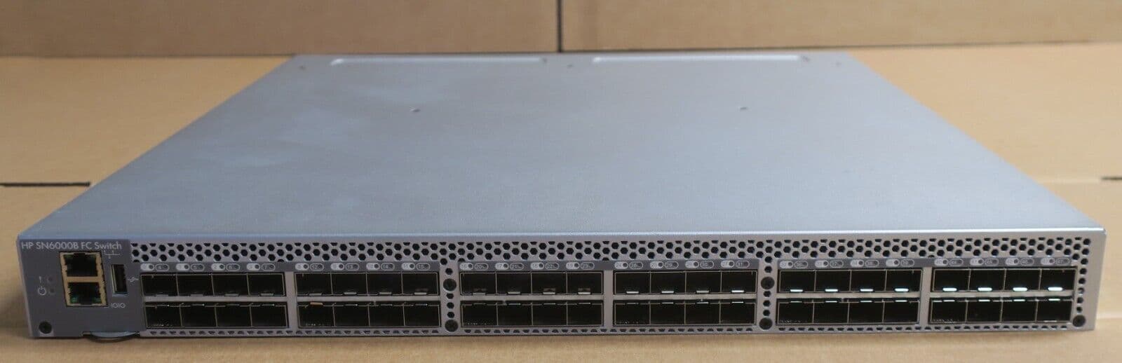 HP SN6000B Brocade 6510 48-Port 16Gb SFP FC SAN Switch QK753B 24-Port ...