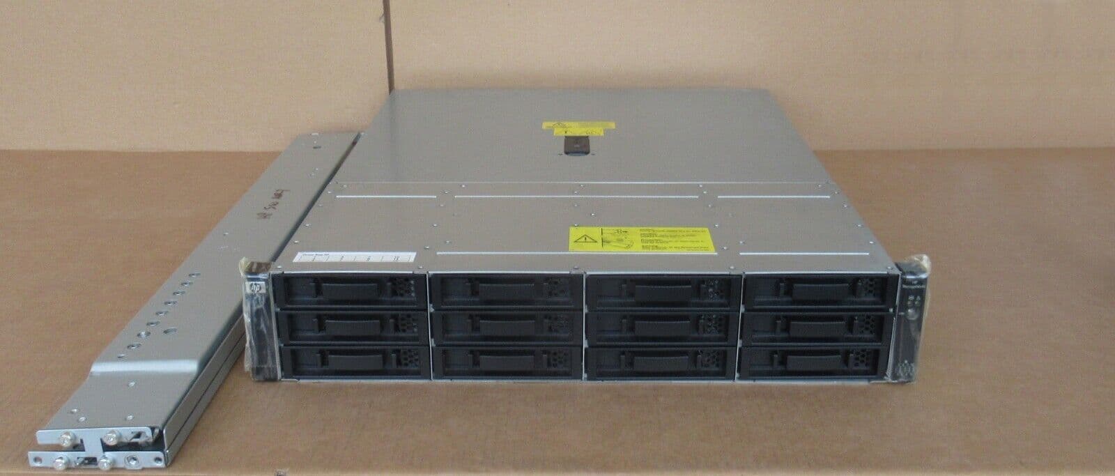 Hp Storageworks 12 Bay Storage Shelf Array 1x 4gb I O Module Ag638b