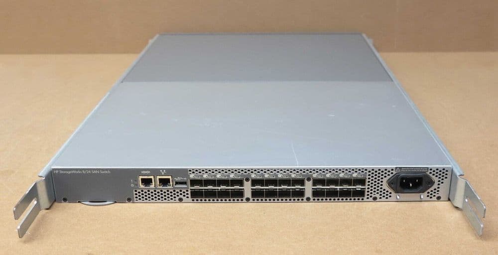 HP StorageWorks 8/24 8GB 16-Port Active SAN Switch AM868B 492292-002 ...