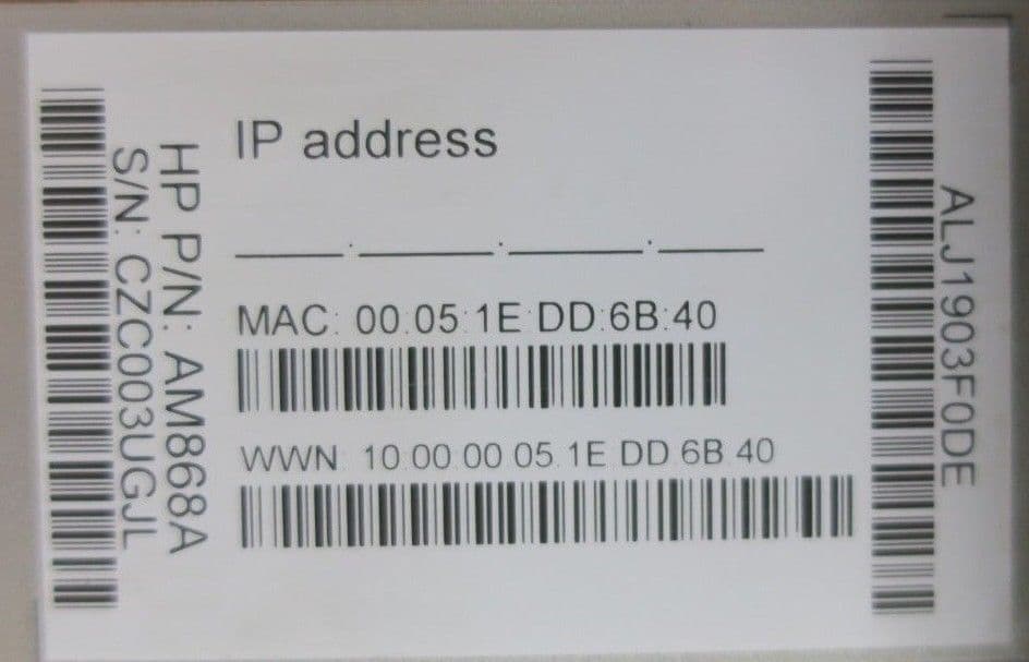 HP StorageWorks 8/24 8Gb/s Fibre Channel FC SAN Switch AM868A 16 Ports ...
