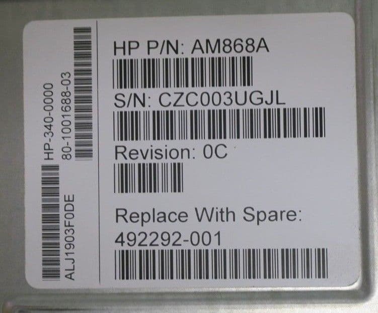 HP StorageWorks 8/24 8Gb/s Fibre Channel FC SAN Switch AM868A 16 Ports ...