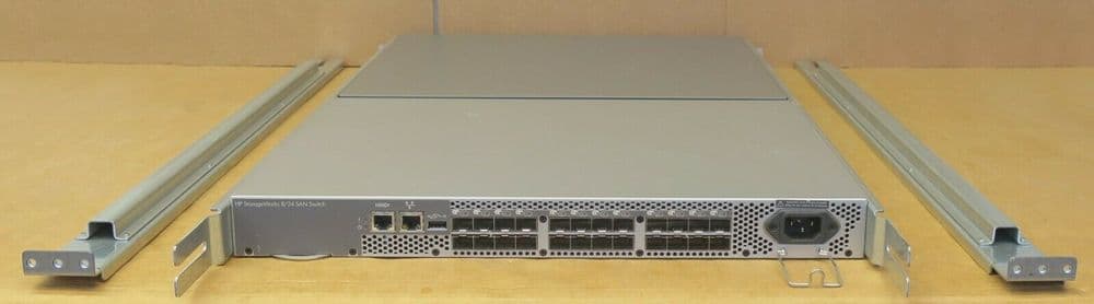 HP StorageWorks 8/24 SAN Switch 8Gb 24Ports Active AM868A 492292-001 HP ...