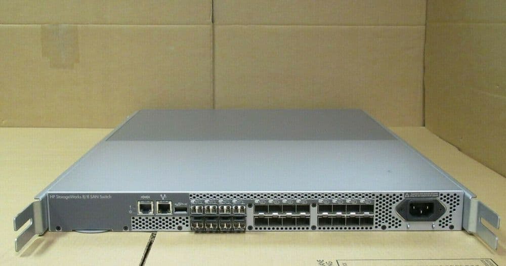 HP StorageWorks 8/8 SAN Switch 8Gb 8 Ports Active AM867A 492291-001 ...