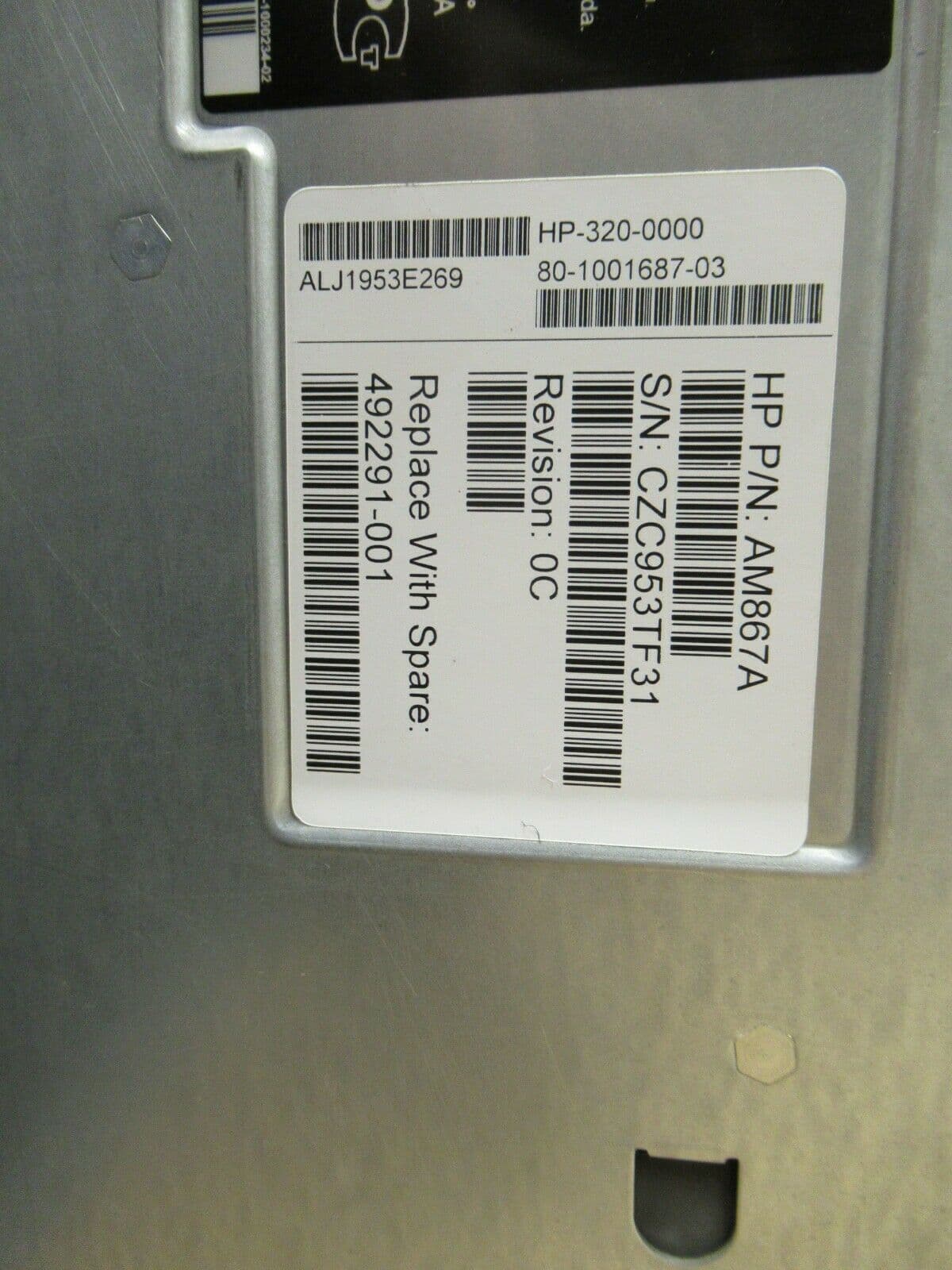 HP StorageWorks 8/8 SAN Switch 8Gb 8 Ports Active AM867A 492291-001 ...