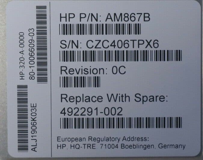 HP StorageWorks 8/8 SAN Switch 8Gb 8 Ports Active AM867B 492291-002 4x ...