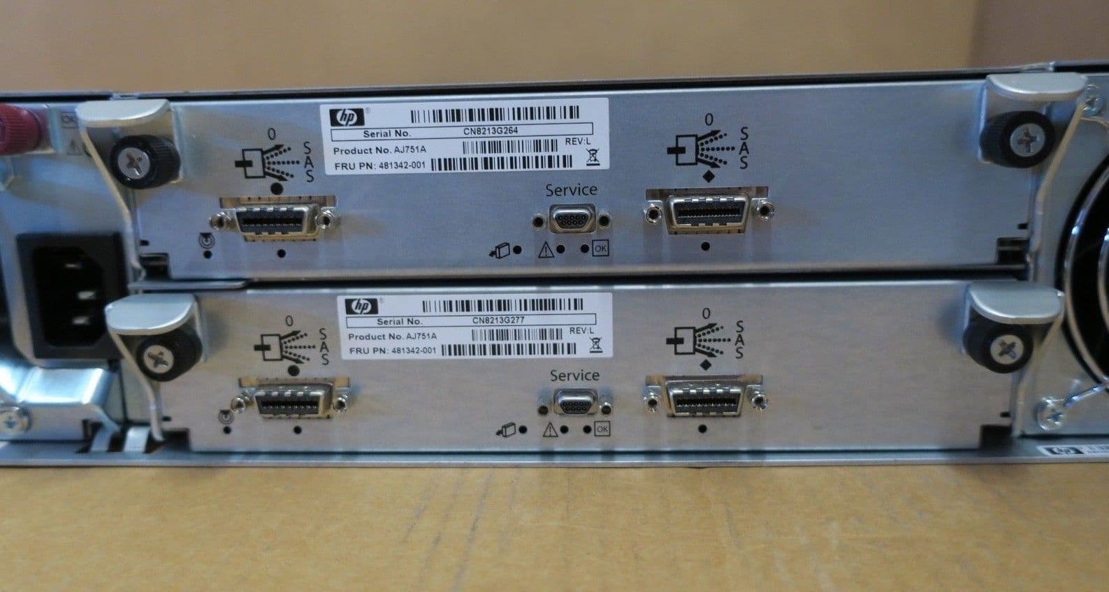 HP STORAGEWORKS AJ750A MSA2000 STORAGE ARRAY 12 x 600GB 15K 601777-001 ...