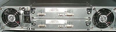 HP STORAGEWORKS AJ750A MSA2000 STORAGE ARRAY W/ DUAL HP AJ751A 9x 450GB 15K