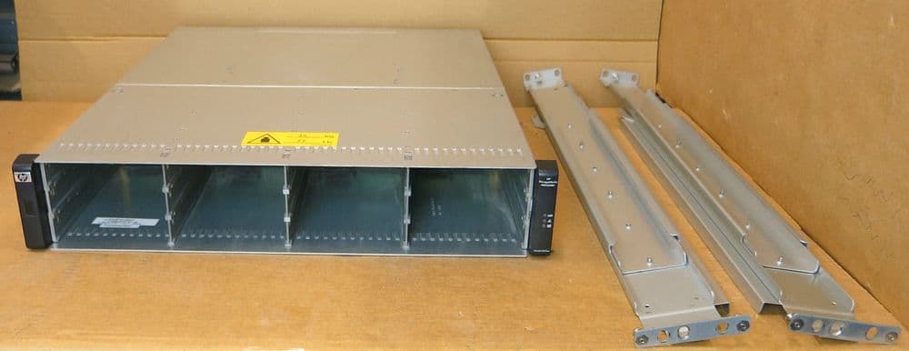 HP STORAGEWORKS AJ753A MSA2000 STORAGE ARRAY W/ DUAL HP AJ754A ...