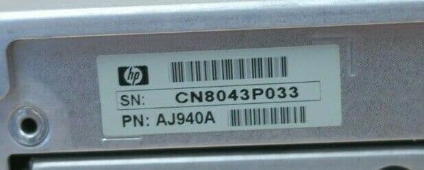 HP Storageworks D2600 2U 12x 3 5" SAS Bay 2x I/O Controller AJ940-63002 ...