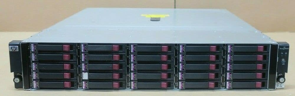 HP StorageWorks D2700 AJ941A 24x 146GB HDD Disk Enclosure Dual SAS ...