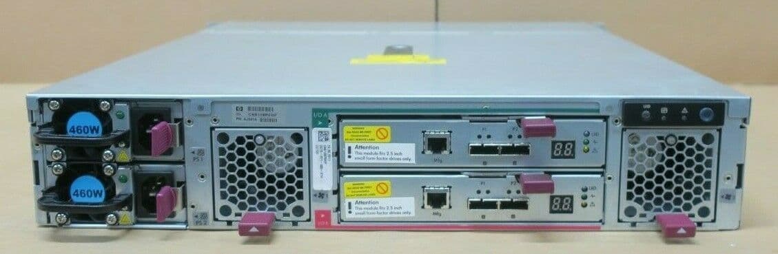 HP StorageWorks D2700 AJ941A 24x 146GB HDD Disk Enclosure Dual SAS ...