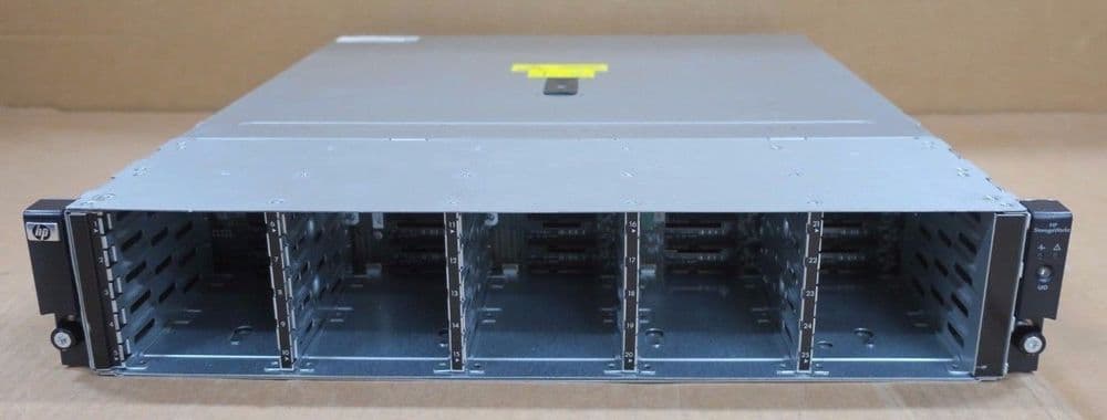 HP Storageworks D2700 AJ941A 25x 2 5" Bays 2x I/O Modules 2x PSU SAS ...