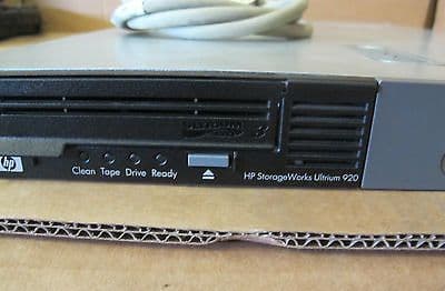 HP Storageworks EH903A - 1U Rackmount Tape Enclosure Ultrium 920 LTO3 ...
