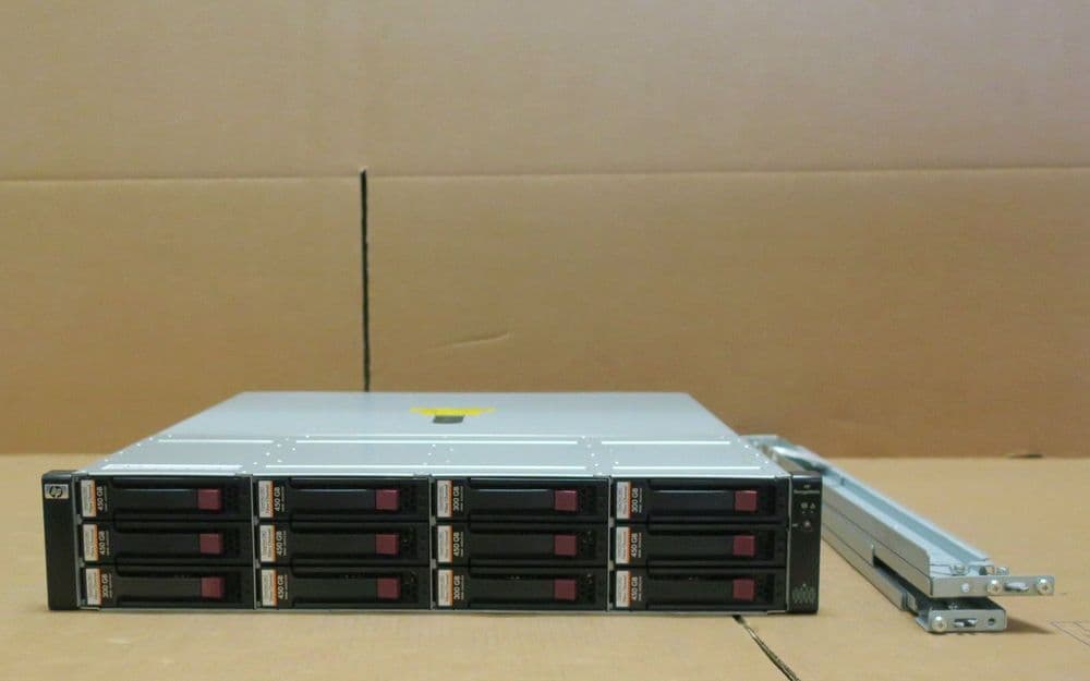 HP StorageWorks EVA4400 4 8TB Storage Array AG638B 8 x 450Gb 4 x 300GB ...