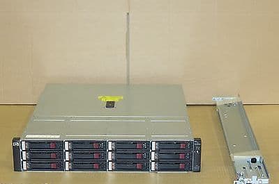 HP StorageWorks EVA4400 5 4Tb Storage Array AG638B With 12x 450Gb 15k ...
