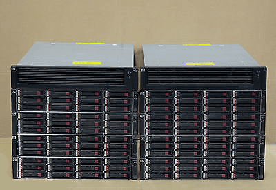 HP StorageWorks EVA4400 SAN Starter Kit 43 2Tb 8 Shelves 2 HSV300 ...